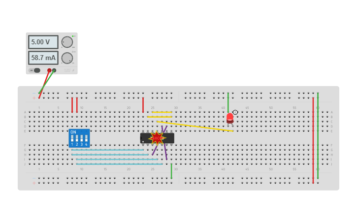 Circuit design Lab 6 | Tinkercad