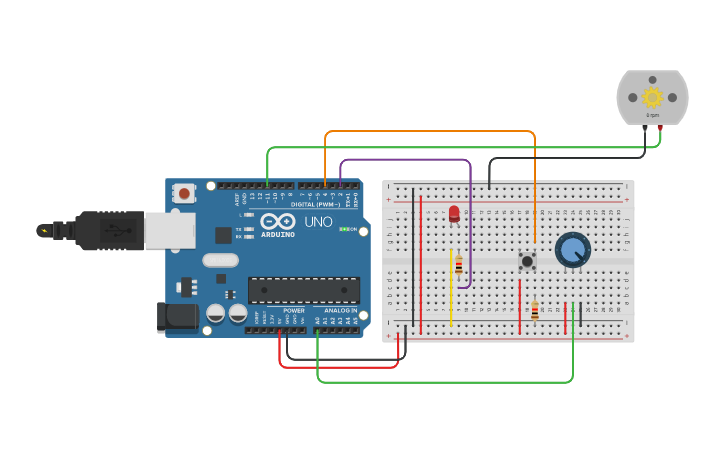 Circuit design analog digital | Tinkercad