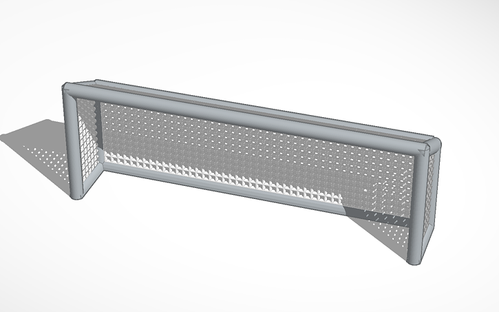 3D design Soccer Goal - Tinkercad