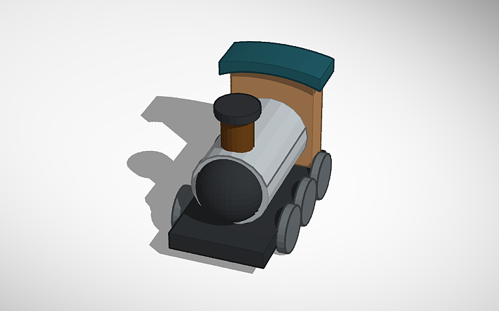 3D design train - Tinkercad