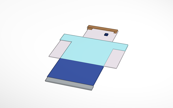 3D design Minecraft steve - Tinkercad