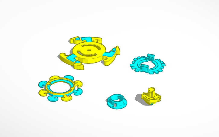 3D design hurricane terasor - Tinkercad