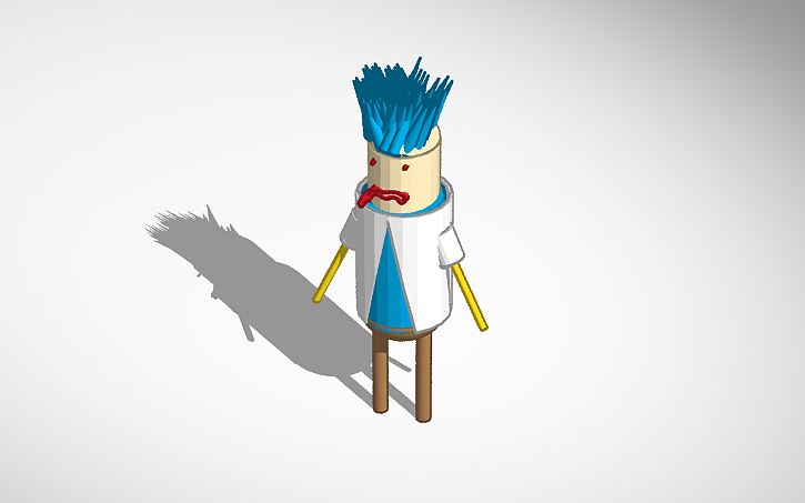 3D design rick - Tinkercad