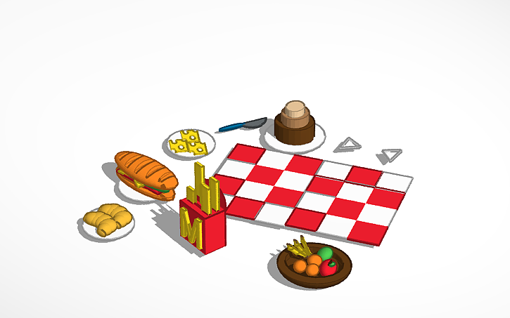 3d Design Picnic Tinkercad