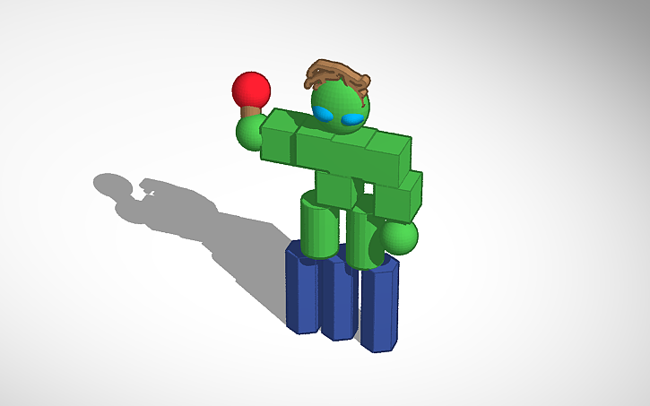 3D design statue of liberty - Tinkercad