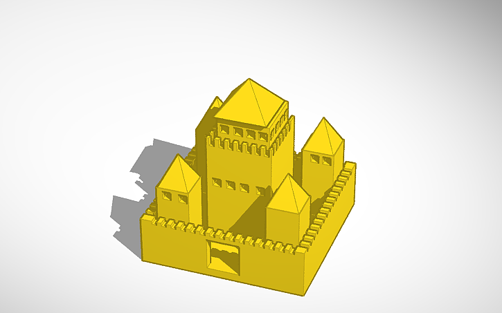 3D design Christian McCallum-castle | Tinkercad