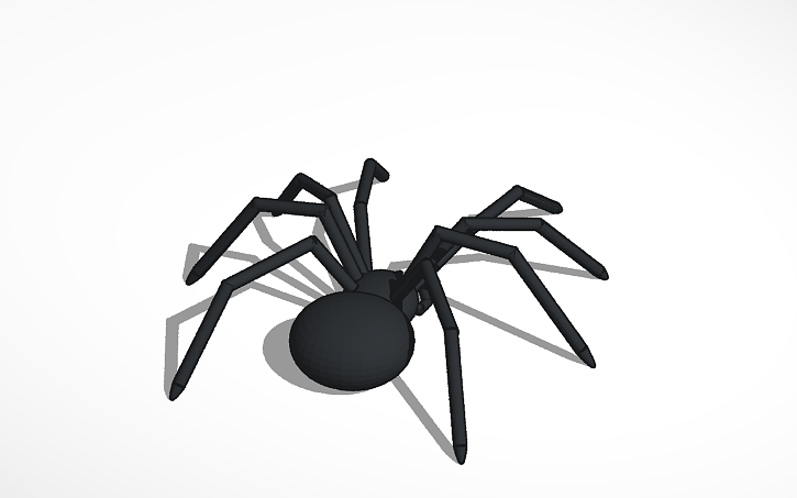 3D design Spider - Tinkercad