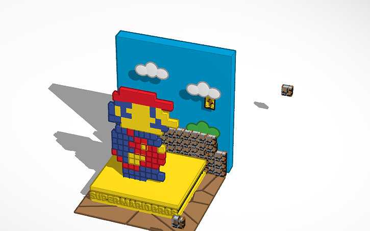 3D design Retro Games Contest entry Super Mario Bros. | Tinkercad