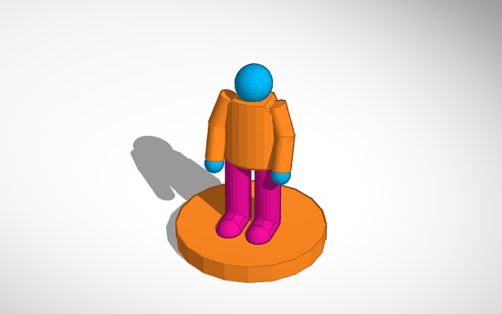 3D design Simple Body Template (RoR Heroes) | Tinkercad