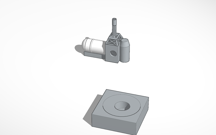 3D design Phalanx CIWS - Tinkercad