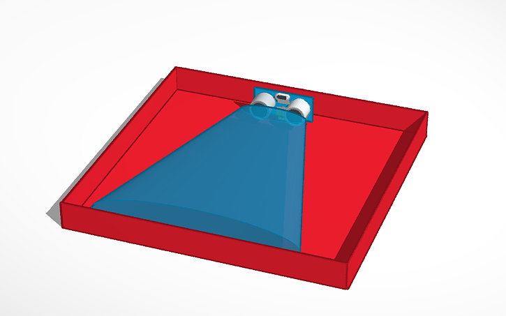 3d Design Hc Sr04 Ultrasonic Tinkercad