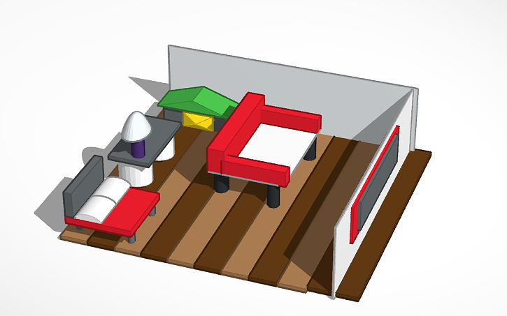 3D design Dream room project | Tinkercad