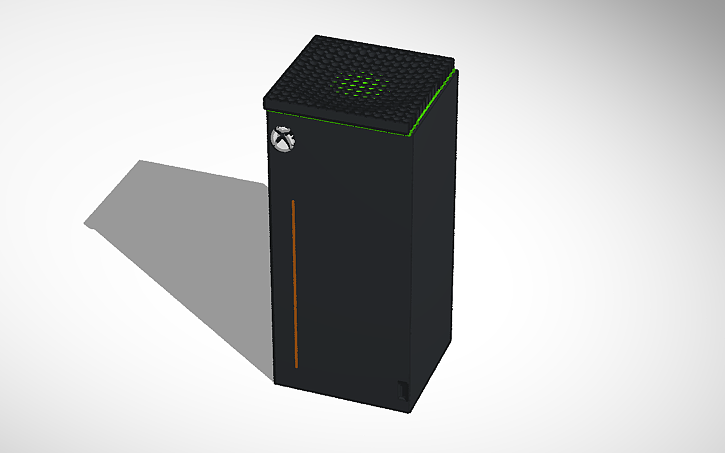 3D design Xbox Series X - Tinkercad