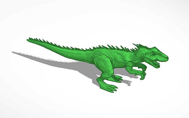 3D design t-rex daniel - Tinkercad
