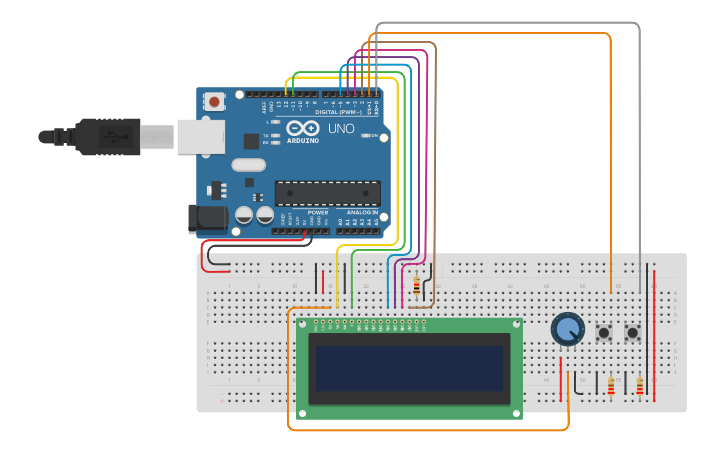Circuit design LAB5_2.ino | Tinkercad