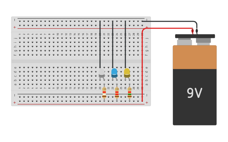 Circuit Design Doria Villalba Valentina Paralelo Con Formula De Ohm Tinkercad