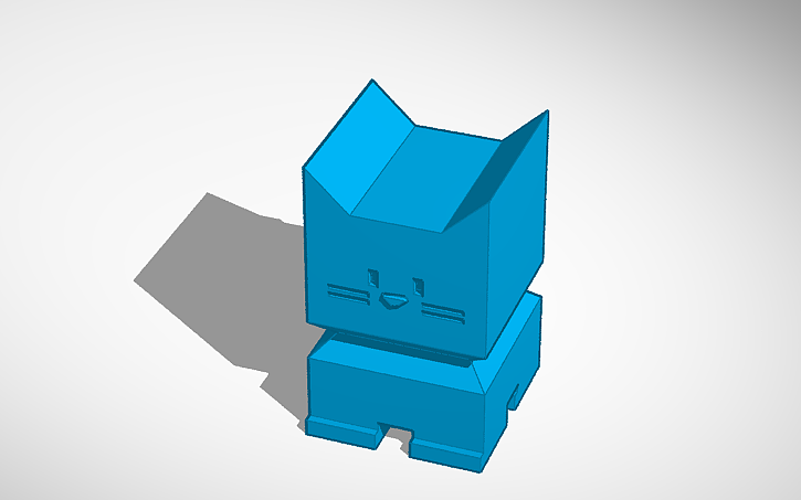3D design Cali cat - Tinkercad