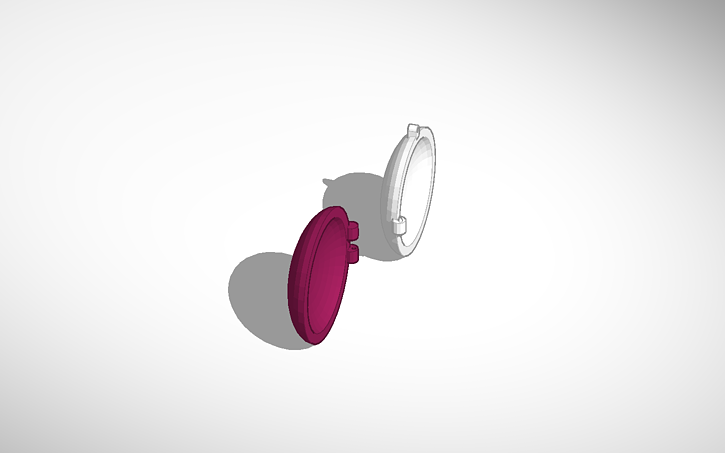 3D design Locket - Tinkercad