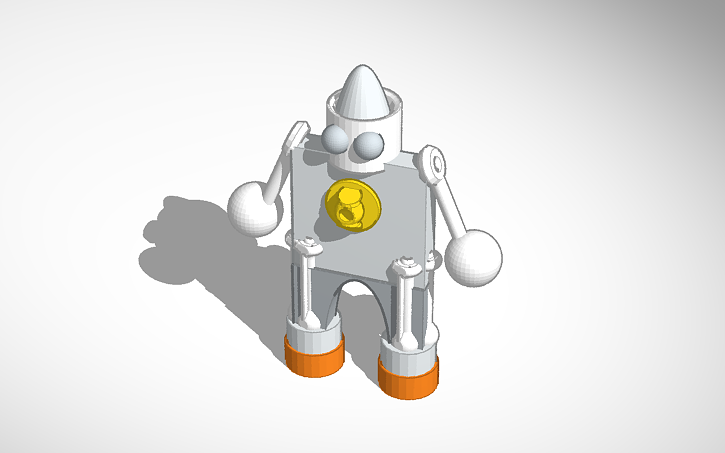 3d Design Robot 1 0 Tinkercad