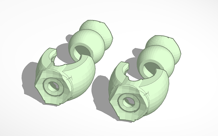 3D design positive and negative joints - Tinkercad