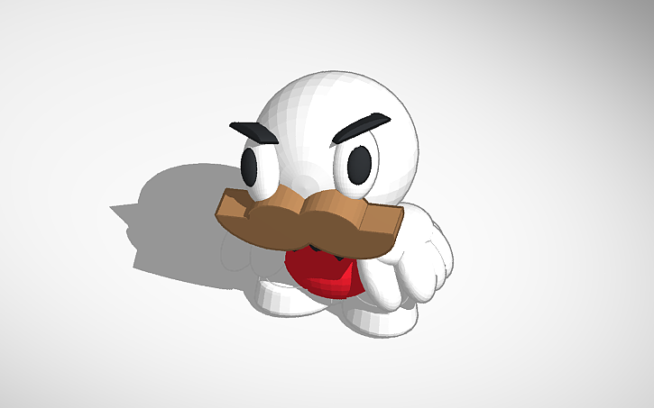 3D design Goofy Lookin' Pringles Guy - Tinkercad