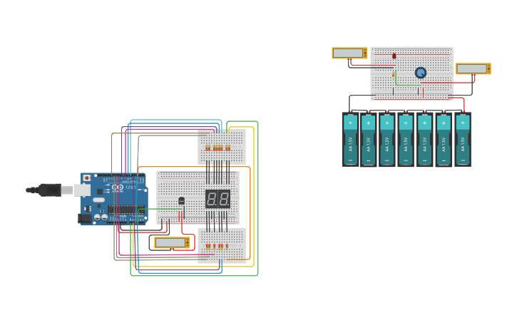 Circuit design TAREFA - MODULO 2 | Tinkercad