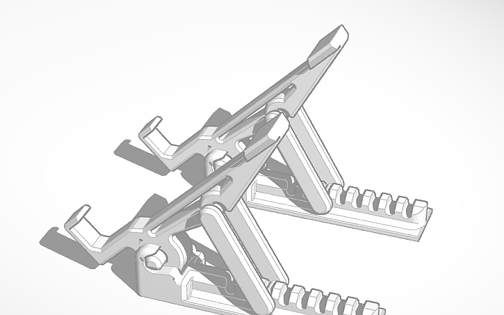 3D design 15 inch Laptop stand - Tinkercad