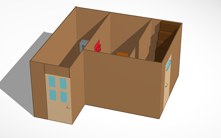 3D design The mystery Shack - Tinkercad