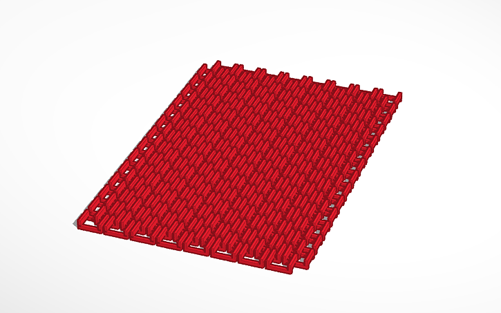 3D design Giant Chain Fabric - Tinkercad