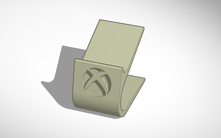 3D design Xbox Controller Stand - Tinkercad