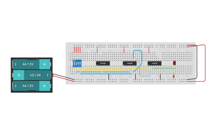Circuit design Tarea 4 - Semana 3 | Tinkercad