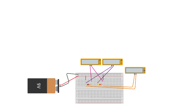 Circuit design Parallel Circuit - Tinkercad