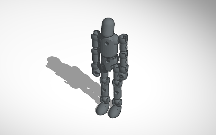 3D design Bionicle Body - Tinkercad