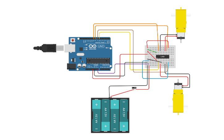 Circuit design Tinkercad wiring planning | Tinkercad