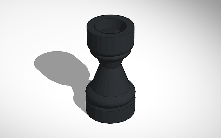 3D design Rook (2dia collection) - Tinkercad