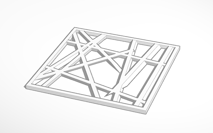 3D design coaster | Tinkercad