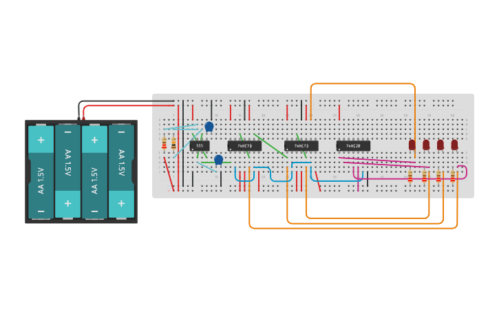 Circuit design Project | Tinkercad