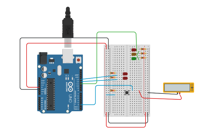 Circuit design Intro Arduino Lecture II | Tinkercad