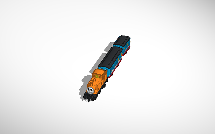 3d Design Thomas Annie And Clarabel Colour Swap Tinkercad
