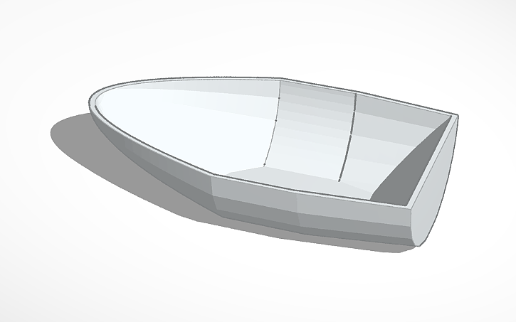3D design Grandad's First 3D Boat | Tinkercad