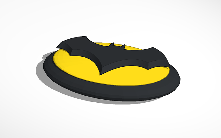 3D design Batman Logo by Porter - Tinkercad