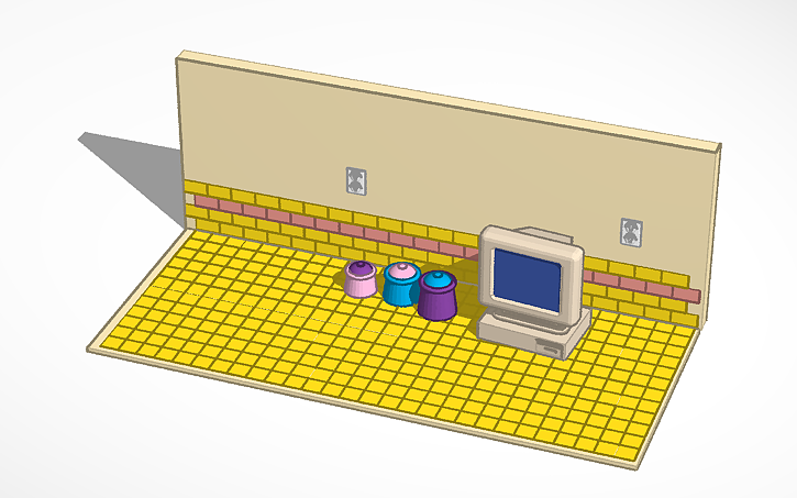 3D design VeggieTales Kitchen - Tinkercad