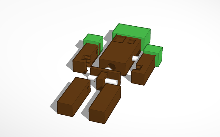 3D design ent figure | Tinkercad