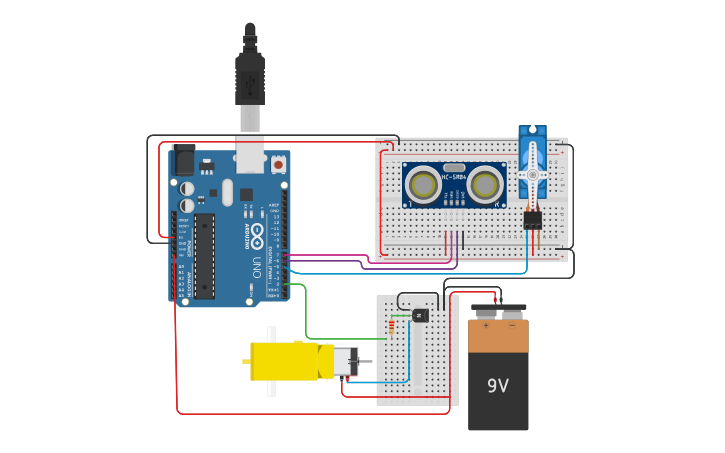 Circuit design 4 Students Group - Tinkercad