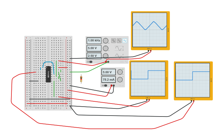 Circuit design ee3001a - Lab 01a-2b Delay | Tinkercad