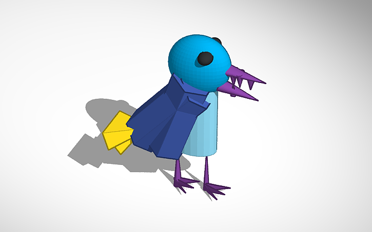 3D design Bird - Tinkercad