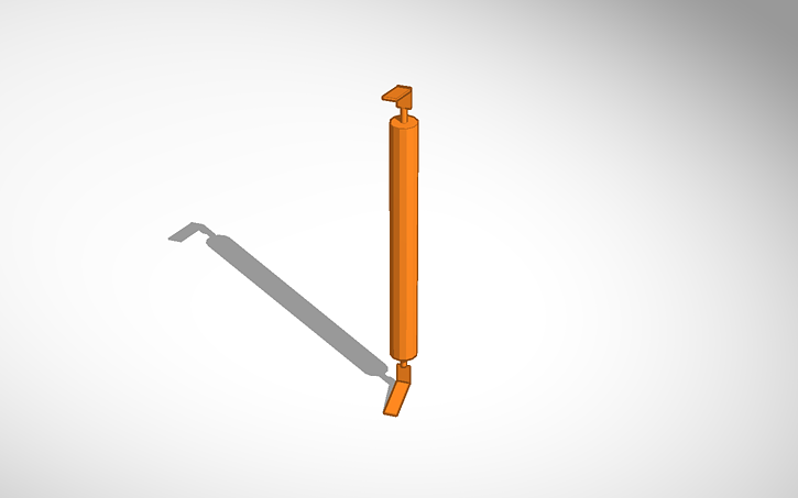 3D design Reed Switch 50mm - Tinkercad