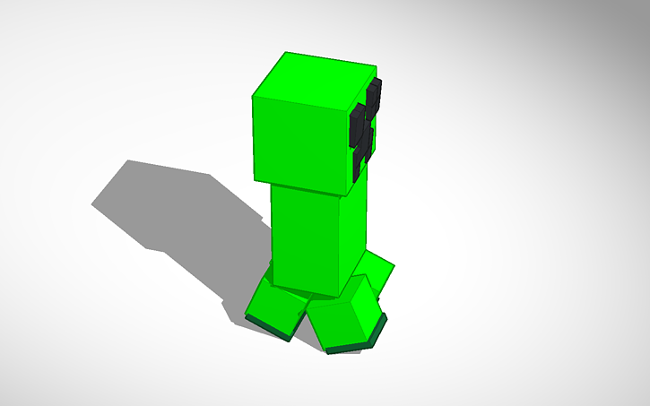 3D design Creeper - Tinkercad