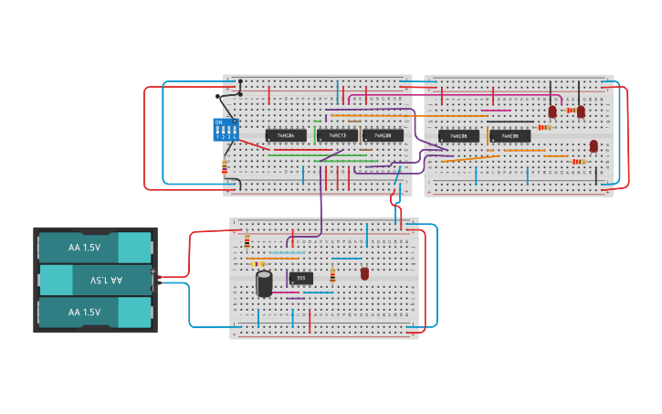 Circuit design TRABAJO- ACTIVIDAD 3 - Tinkercad