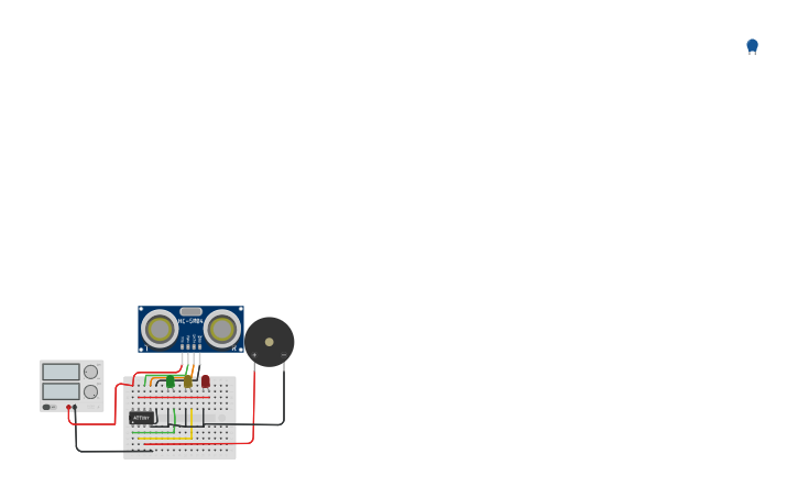 Circuit Design Smart Car Parking System Tinkercad